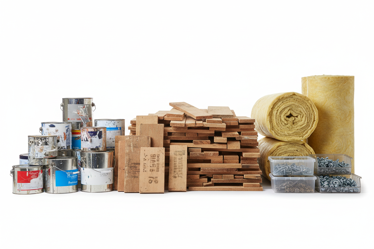 Surprising Leftover Construction Materials Pictures